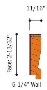 Extension Jambs for Andersen® Angle Bay, Box and Bow Windows