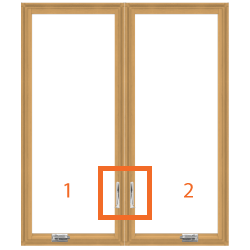 Casement Window Unit and Replacement Part Handing