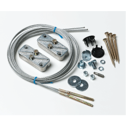 Cable Support Systems for Bay and Bow Windows