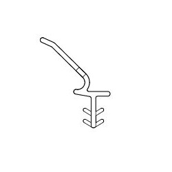 Window Sash Weatherstrip for A-Series Awning and Casement Windows