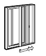 E-Series Gliding Patio Door Insect Screens