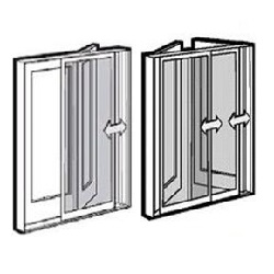 Insect Screens for Andersen® 400 and 200 Series Hinged Patio Doors