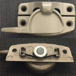 Routed and Flush Mount Locks on 400 and 200 Series Double-Hung Windows