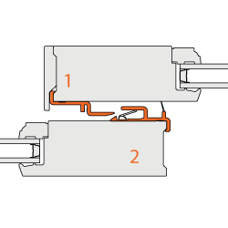 Inspect 400 and 200 Series Gliding Patio Door Interlock Weatherstrip ...