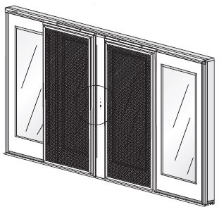 E-Series Gliding Patio Door Insect Screens