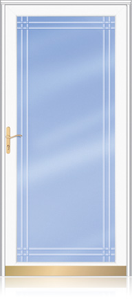 Andersen® 4000 Series Fullview Storm Door with Clear Glass ...