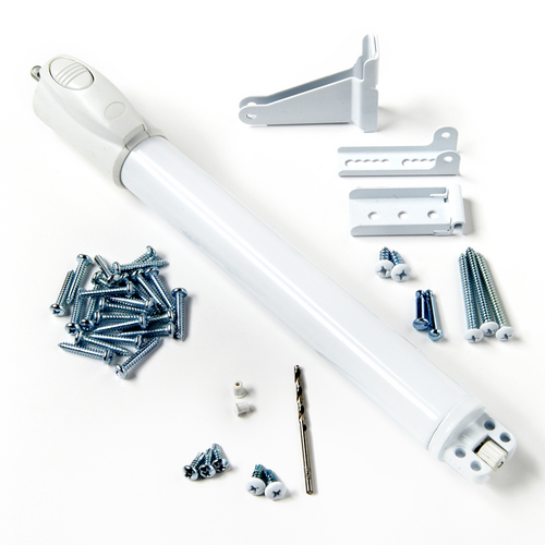 Andersen® 3000 Series Self-Storing Storm Door with Clear Glass ...