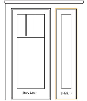 Storm Door Sidelight Details