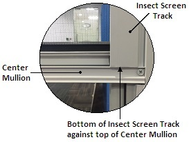 Insect Screen Tracks Snagging Retractable Insect Screen Mesh